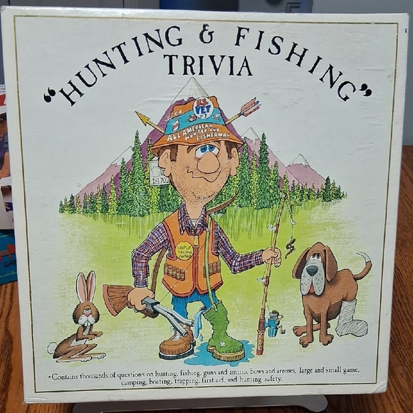 Games | Hunting Fishing Trivia Game Vintage 1985 | Poshmark